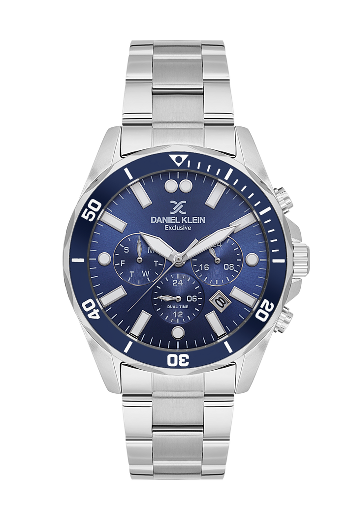 Daniel Klein Dual Time Wrist Watch for Men DK.1.14067-2 – Time Zone